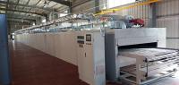 China 28m Natural Gas Industrial Dryer Drying Line 24kW with 4×200,000 kcal/h Burners for Pulp Molding for sale