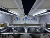 China Automated Flat Panel Spraying Coating Line for High Gloss Decorative Board Finishing for sale