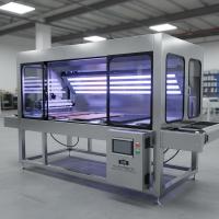 China Automated UV Curing System 400-1600mm Conveyor PLC Controlled for Wood Glass Metal for sale