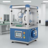 China Compact Automatic Spray Coating Machine 1.5 kW 2.5 L/min for Small to Medium Production for sale