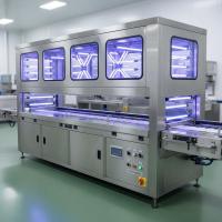 China Industrial UV Sterilization Machine for Food & Packaging – Customizable Conveyor Width & Lamp Configuration for sale