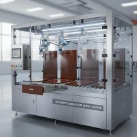 China Automatic Spray Coating Machine for Furniture Wood Door High Gloss Finish 1000mm for sale