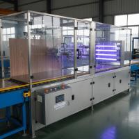 China UV Paint Spraying Coating Line for Laminate Panel Finishing and Instant Curing for sale