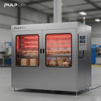 China High-Speed Infrared Drying Machine 36-120kW with 1320mm Belt Width for Pulp Molded Products for sale
