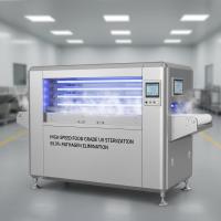 China High Speed Food Grade UV Sterilization Machine for 99.9% Pathogen Elimination for sale