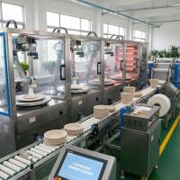 China Sustainable Pulp Tableware Spin Coating Line for Waterproof Barrier Biodegradable Packaging Production for sale