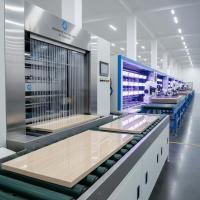 China Automatic Wood Panel Curtain Coating Line 2800mm for High Gloss UV Furniture Finishing for sale
