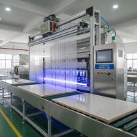 China Automated High-Gloss Panel Furniture Curtain Coating Line for MDF Board 2800mm Width for sale