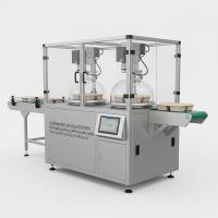China Automated Double-Station Pulp Mold Spin Coating Machine 220V 5.5kW for Food-Grade Sealing for sale