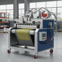 China Customizable Knife Over Roll Coating Machine 1600mm Width 500 Micron Wet Thickness for High Viscosity Coatings for sale