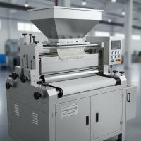 China Heavy Duty Knife Over Roll Coating Machine 1600mm Width 50000 cP Viscosity Customizable for sale