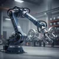 China Heavy Duty 6 Axis Industrial Robot Manipulator 10 kg Payload 800 mm Reach for Welding and Material Handling for sale
