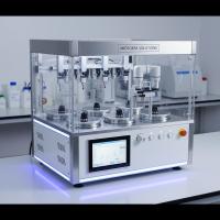 China 12-Station Automatic Spin Coater 100-10000 rpm for Semiconductor Perovskite Thin Film Deposition Customizable for sale