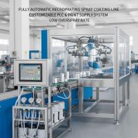 China Fully Automatic Reciprocating Spray Coating Line 2000x1000x500 mm 380V 50Hz 3-Phase for sale