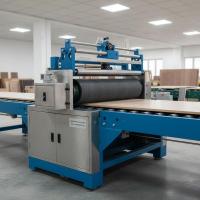 China Wide Width Heavy Duty Single Roller Coater 2600mm for Furniture Board Finishing for sale