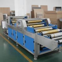 China 20m/min MDF Hot Melt Roller Coater 250mm Sponge Roller for Water Based Paint Coating for sale