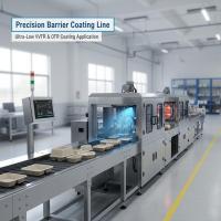 China Precision Barrier Coating Line for Pulp Molded Products - Ultra-Low WVTR & OTR Coating Application for sale