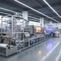 China Precision Multi-Stage LVT Coating Line 2200mm Width 30m/min Speed for Decorative and Wear Layer Application for sale