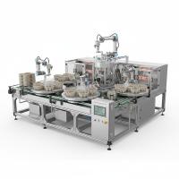 China Modular High‑Throughput Rotary Spin Coating Production Line for Pulp Molded Internal Barriers for sale