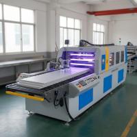 China 380V 80mm Thick Automatic Loading UV Painting Machine for Calcium Silicate 1320mm Width for sale