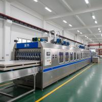 China Natural Gas-Fired Drying & Spin Coating Line for Cement Fiber Board 1300mm x 2500mm for sale