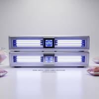 China Double‑Side UV‑C + Ozone Combination Sterilizer for 3D Food Packages for sale