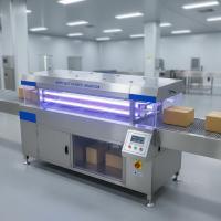 China Mesh Belt UV Food Irradiation Machine 2KW with 300mm Conveyor Width and 1-10m/min Speed for Packaging Sterilization for sale
