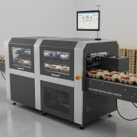China Single Pass Digital Printer for Molded Pulp Packaging 600 DPI 60 m/min for sale