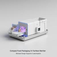 China Compact Food Packaging UV Surface Sterilizer 254nm 120W Customizable Conveyor Speed for sale