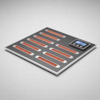 China BKC Temperature Controller Infrared Drying System 3000mm x 1650mm with 1320mm Leveling Width and 100℃ Temperature Range for sale