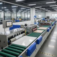 China High-Speed Laminating Machine LM-HS4000 500-2000 Sheets per Shift for Calcium Panels and Furniture Boards for sale