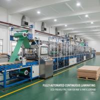 China Automatic Hot Press Laminating Machine 1300mm for PVC Film on MDF Particleboard for sale