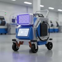 China Mobile UV Curing Machine for Flat Materials 1.2m Width CE Certified for sale