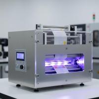China Self-adhesive label surface printing UV ink or varnish UV violet light irradiation curing machine for sale