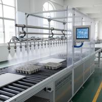 China Automatic Spraying System for Coating Pulp Molding and Construction Board 2000mm x 1200mm for sale