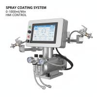 China 0-1000ml/Min Spray Volume Spray Coating System  HMI Control System for sale