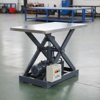 China Lift Height 2.2KW Small Hydraulic Elevator Table Type 1800mm for sale