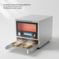 China Compact Infrared Drying Machine 1300mm Width 4m Chamber for Pulp Molding Coatings for sale
