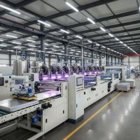 China Automatic Multi-Roll Coating Production Line for Metal Sheets and PVC Panels for sale
