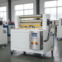 China AC 110v White Double Hot Melt Roll Coater 920mm Effecive Width for sale