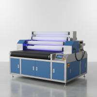 China W1320mm 15m/Min Silicone Roller UV Coating Machine for Digital Print for sale