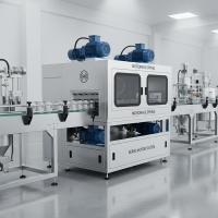 China Water Based Paint Microwave Drying Production Line Servo Motor for sale