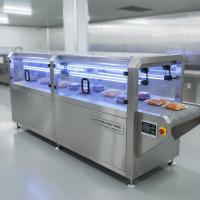 China UV-C Sterilization Tunnel for Transparent Food Packaging & Dried Fruit - Conveyorized Inline System for sale