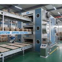 China Custom Double-Layer Natural Gas Drying Line for Furniture Panels & Pulp Molding - 1000-5000 kg/h Capacity, 50-150°C Temperature Range for sale