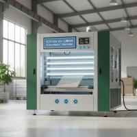 China ECO LED UV Curing Machine for Sustainable Building Material Finishing for sale