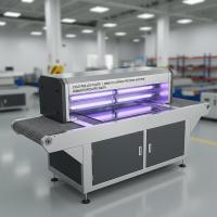 China Cold Rolled Plate UV Curing Machine 650mm Exposure Width 1.5mm Thickness LED Curing System for sale