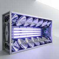 China 11.5KW UV Curing Machine with 1.5mm Steel Shell and German Reflective Lenses for Electronics Manufacturing for sale