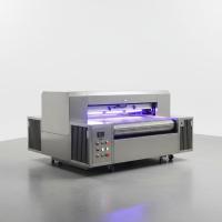 China 18KW UV Floor Curing Machine with 1.5mm Thick Steel Construction and 500mm Mesh Belt Conveyor System for sale