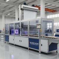 China High-Speed Curtain Coating Line 600-2400mm for Flat-Panel Furniture Precision Finishing for sale