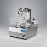 China Customizable Rotary Coating Sample Machine for Precision Interior Coating of Pulp Molded Meal Boxes for sale